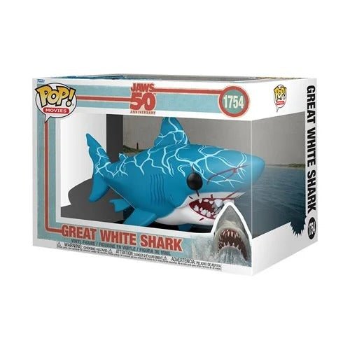 Funko Pop! 1754 Movies - Jaws 50th Anniversary Great White Shark Super ...
