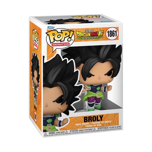 Funko Pop! Animation - Dragon Ball Super: Broly Vinyl Figure - Select ...