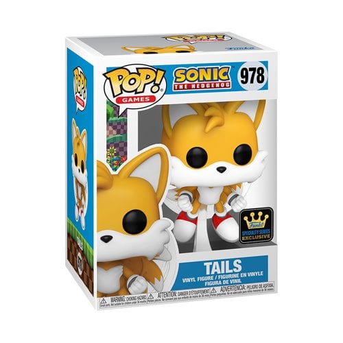 Funko Pop! Games 978 - Sonic the Hedgehog - Tails Flying Vinyl Figure ...