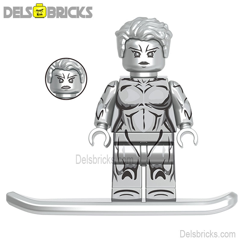 Silver Surfer (Marvel Fantastic Four) - Custom Building Blocks Mini Fi ...