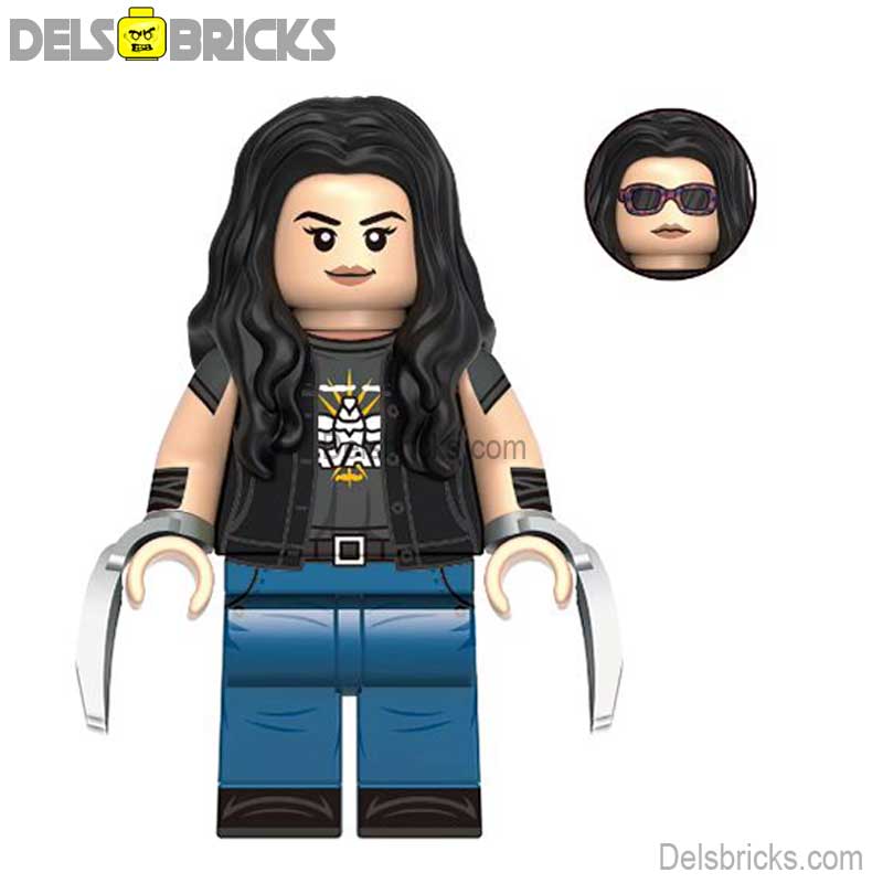 X23 (Marvel Deadpool & Wolverine Movie) - Custom Building Blocks Mini ...