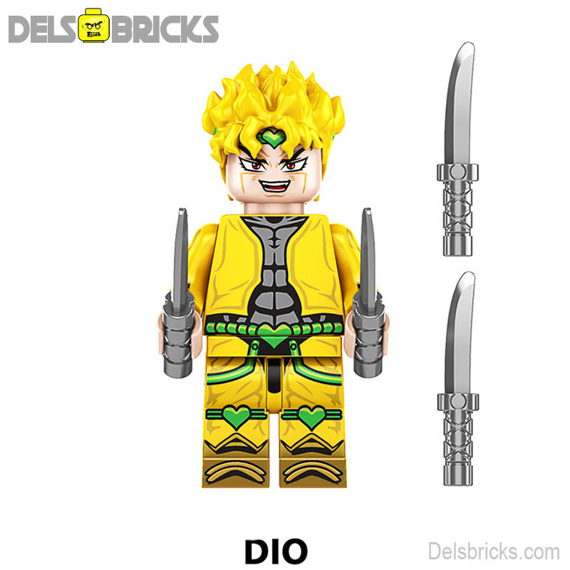 Dio (JoJo's Bizarre Adventure) - Custom Building Blocks Mini Figures C ...