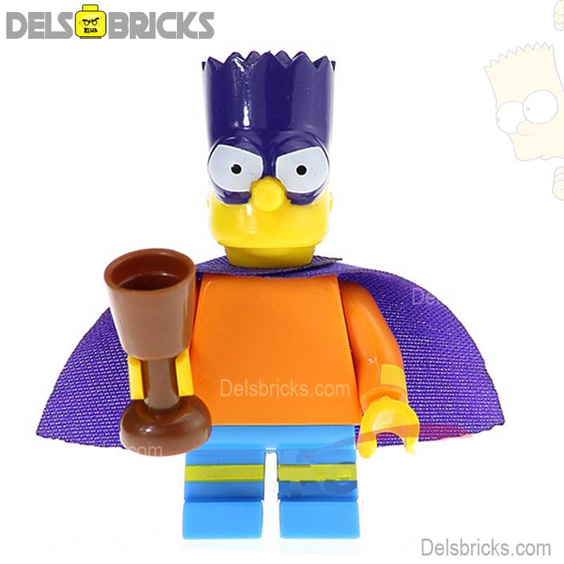 Bart Man (The Simpsons) - Custom Building Blocks Mini Figures Compatib ...