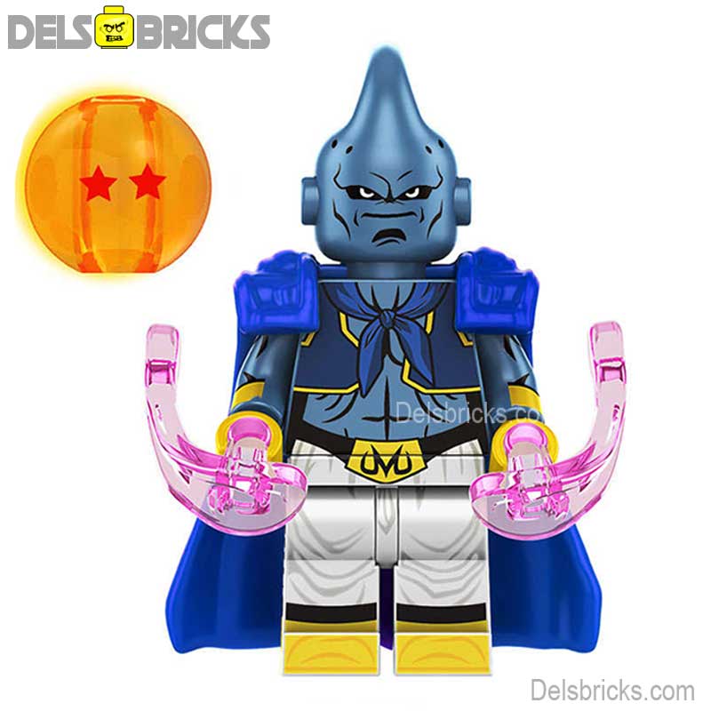 Majin Buu (Dragon Ball Z) - Custom Building Blocks Mini Figures Compat ...