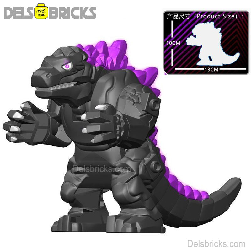 Godzilla Big Size Kaiju (Godzilla) - Custom Building Blocks Mini Figur ...