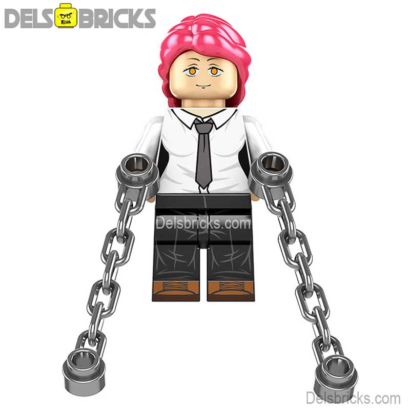 Makima (Chainsaw Man) - Custom Building Blocks Mini Figures Compatible ...