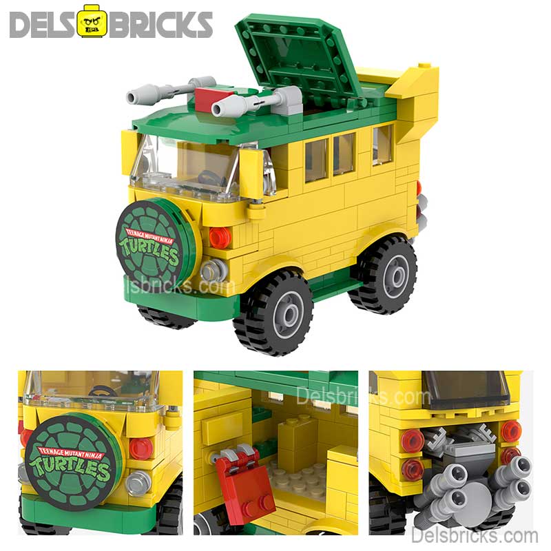 TMNT Pizza Truck Only (Teenage Mutant Ninja Turtles) - Custom Building ...