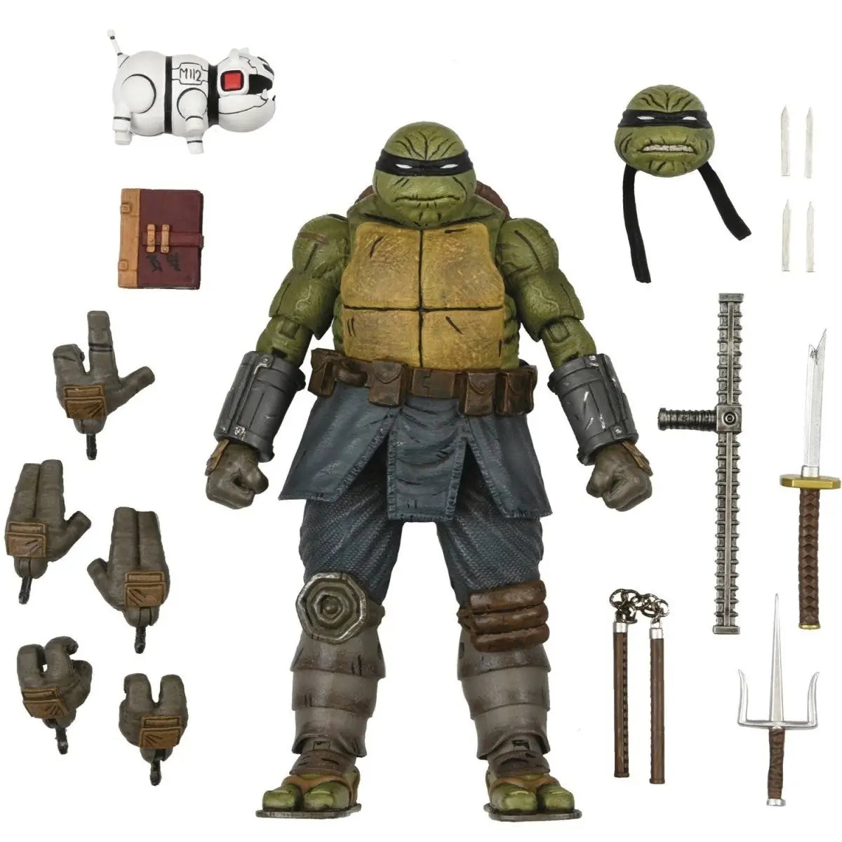 NECA Teenage Mutant Ninja Turtles IDW Comics Last Ronin Unarmored 7 In ...