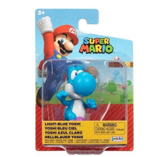 Nintendo 2 1/2-Inch Mini-Figure - Light Blue Yoshi– Display Geek, Inc.