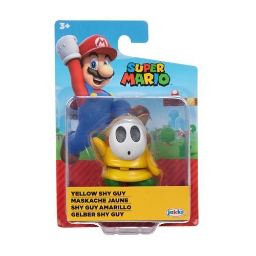 Nintendo 2 1/2-Inch Mini-Figure - Yellow Shy Guy– Display Geek, Inc.