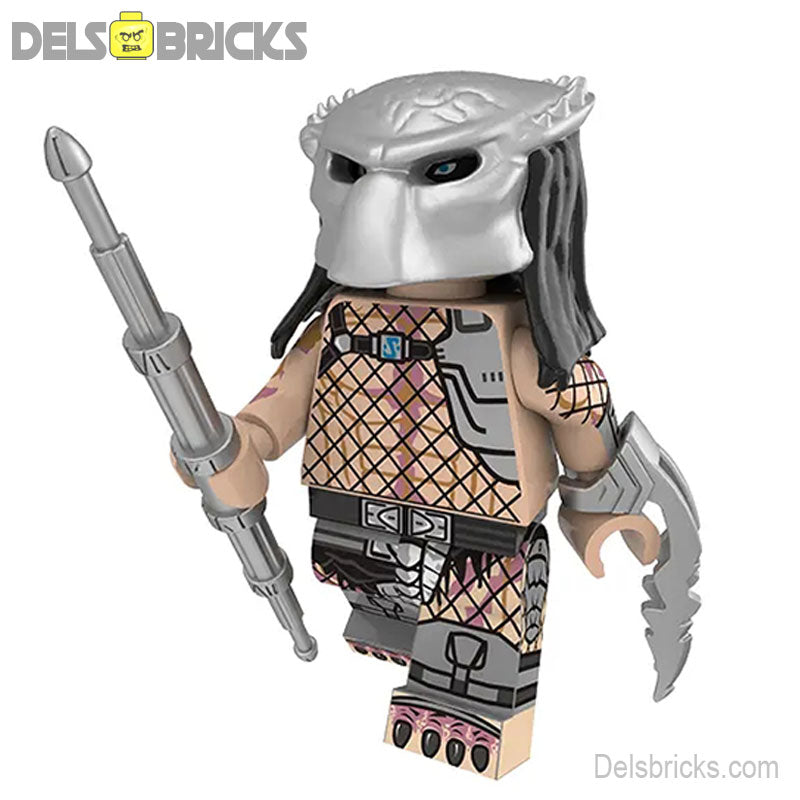 The Predator Yautja (Predator) - Custom Building Blocks Mini Figures C ...