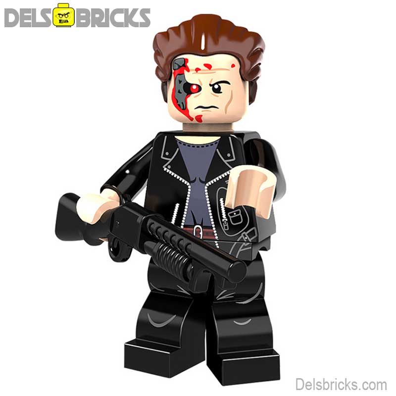 T-800 (The Terminator) - Custom Building Blocks Mini Figures Compatibl ...