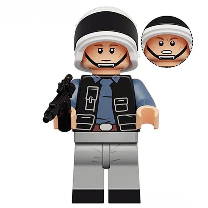 Rebel Trooper #2 (Star Wars) - Custom Building Blocks Mini Figures Com ...