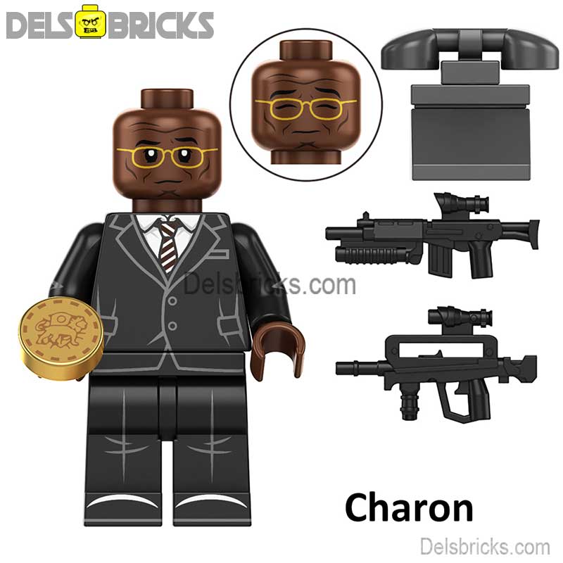 Charon (John Wick Movie) - Custom Building Blocks Mini Figures Compati ...