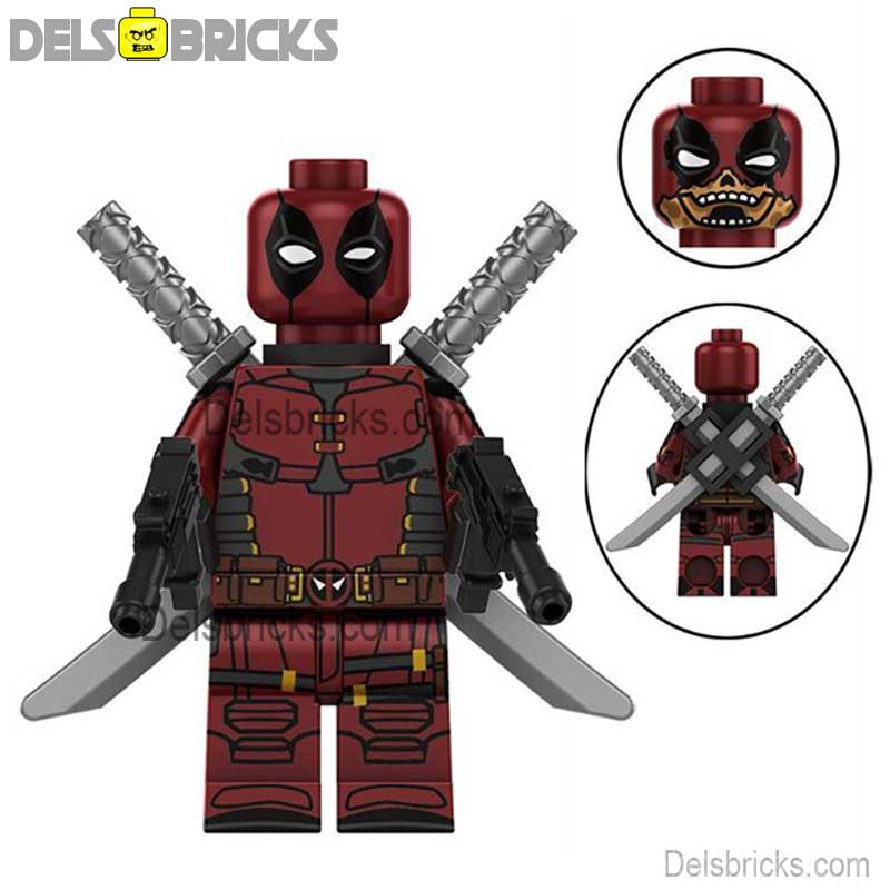 Deadpool (Marvel Deadpool & Wolverine Movie) - Custom Building Blocks ...