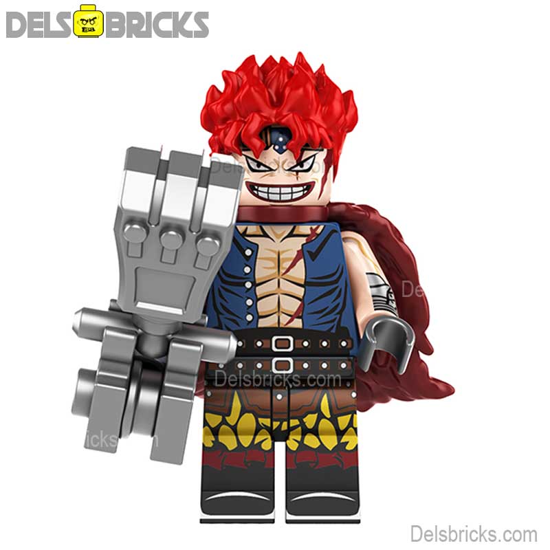 Eustass Kidd #7 (One Piece) - Custom Building Blocks Mini Figures Comp ...