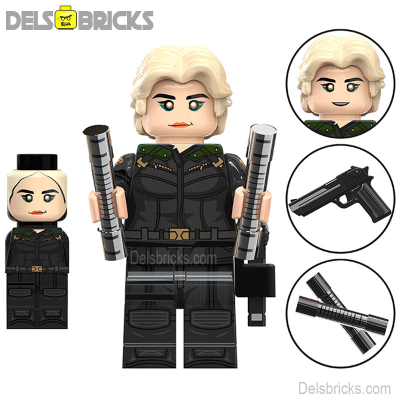 Yelena Belova (Marvel Thunderbolts) - Custom Building Blocks Mini Figu– Display Geek, Inc.