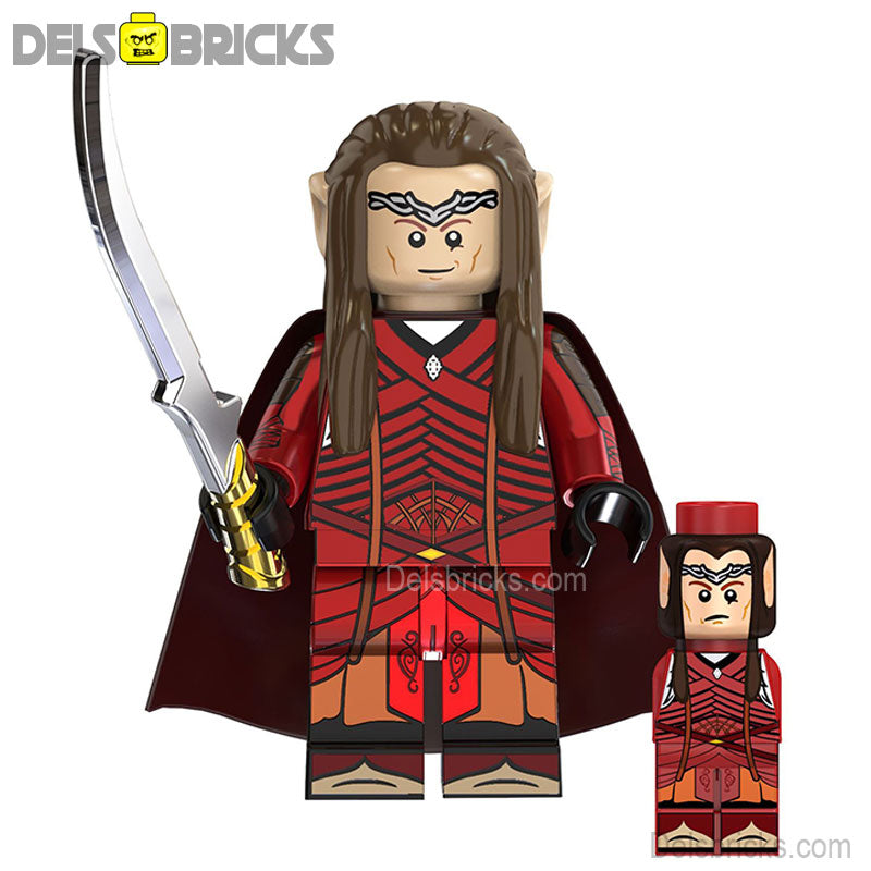 Elrond (The Lord of the Rings) - Custom Building Blocks Mini Figures C ...