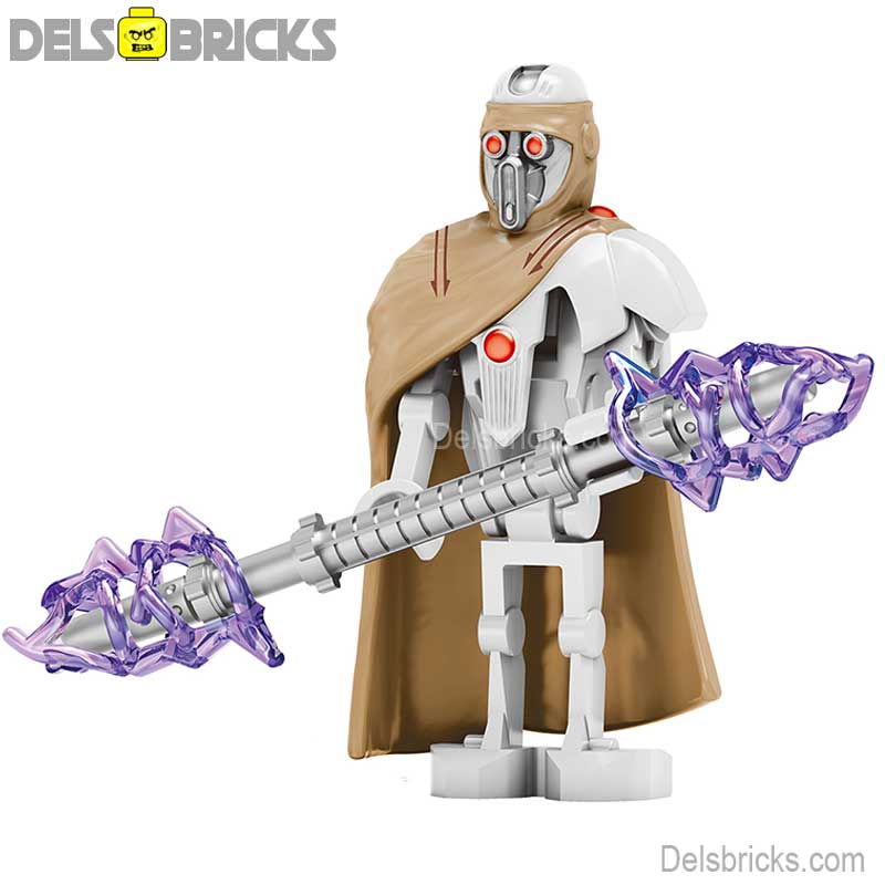 Ig-100 MagnaGuard White (Star Wars) - Custom Building Blocks Mini Figu ...
