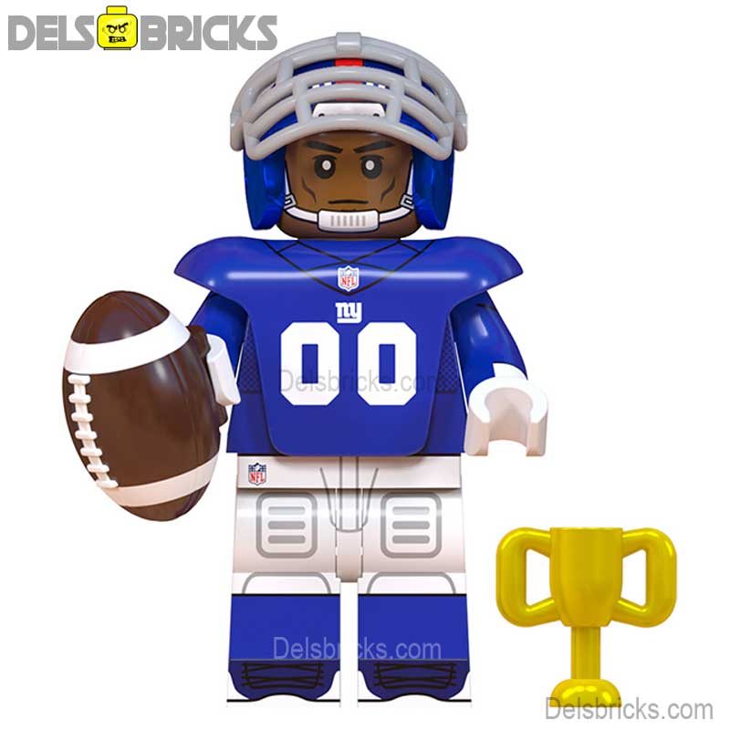 New York Giants (NFL Football) - Custom Building Blocks Mini Figures C ...
