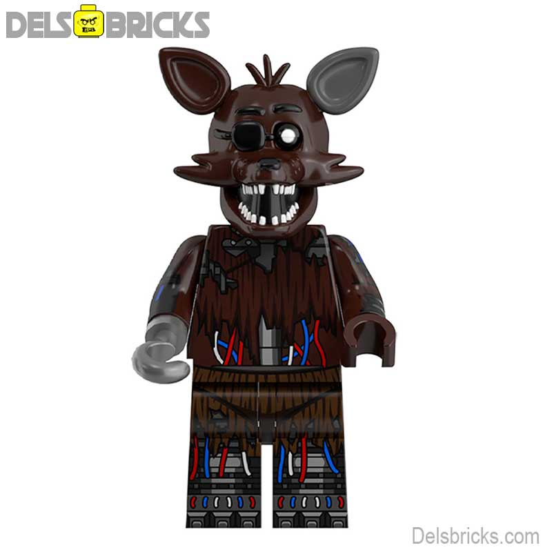 Phantom Foxy (Five Nights at Freddy's) - Custom Building Blocks Mini F ...