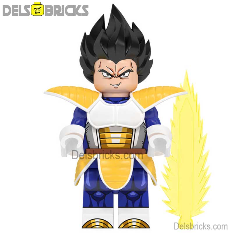 Vegeta (Dragon Ball Z Super) - Custom Building Blocks Mini Figures Com ...