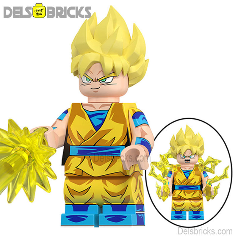 Son Goku (Dragon Ball Z) - Custom Building Blocks Mini Figures Compati ...