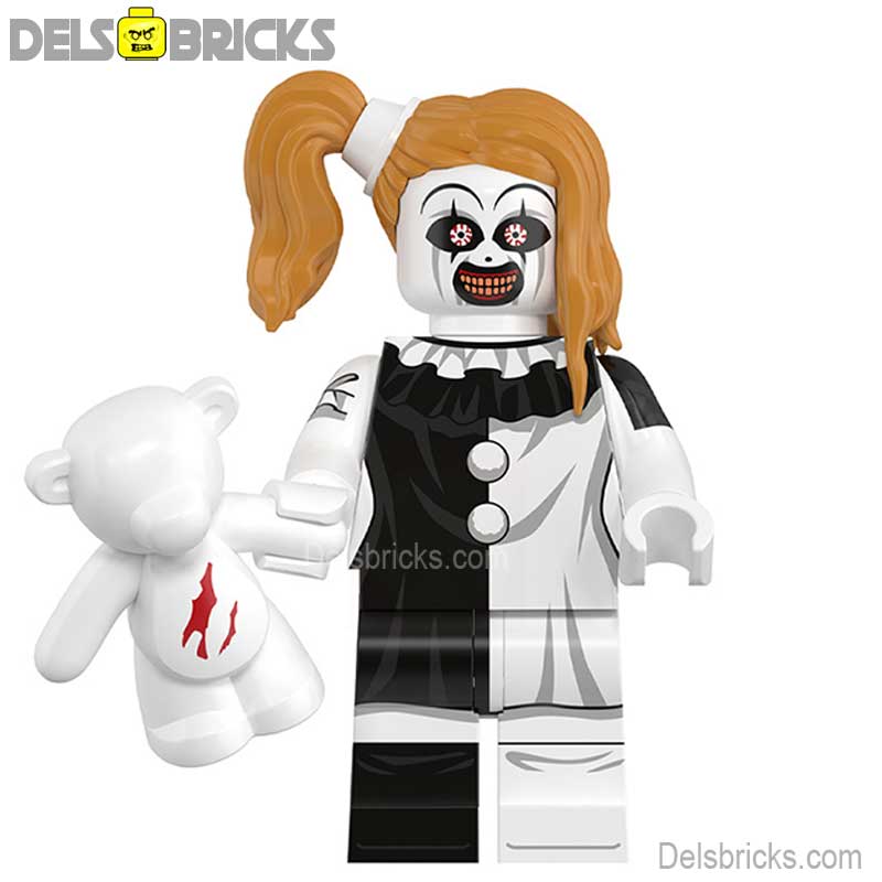Female Art The Clown - Pale Girl (Terrifier) - Custom Building Blocks ...