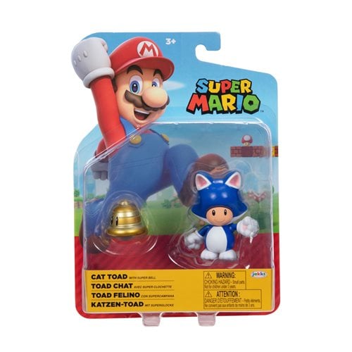 World of Nintendo 4-Inch Action Figure - Cat Toad– Display Geek, Inc.