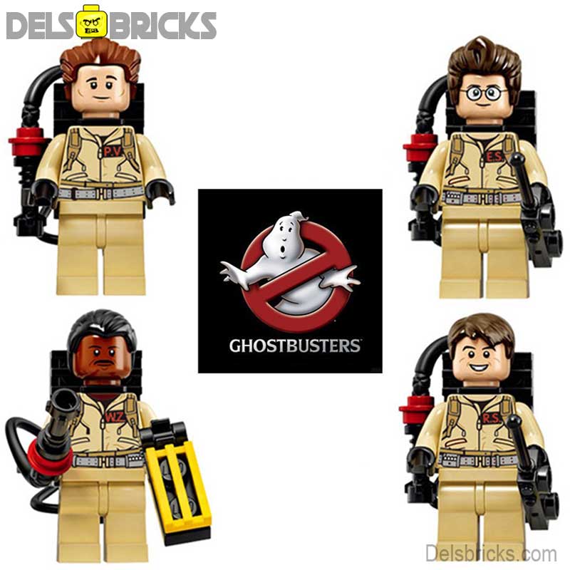 Set of 4 (Ghostbusters) - Custom Building Blocks Mini Figures Compatib ...