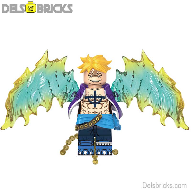 Marco (One Piece) - Custom Building Blocks Mini Figures Compatible wit ...