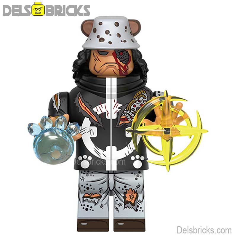 Bartholemew Kuma #7 (One Piece) - Custom Building Blocks Mini Figures ...