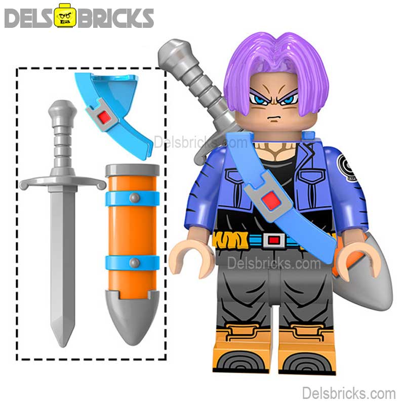Trunks (Dragon Ball Z) - Custom Building Blocks Mini Figures Compatibl ...