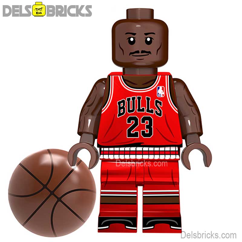 Michael Jordan (NBA Basketball Icons) - Custom Building Blocks Mini Fi ...