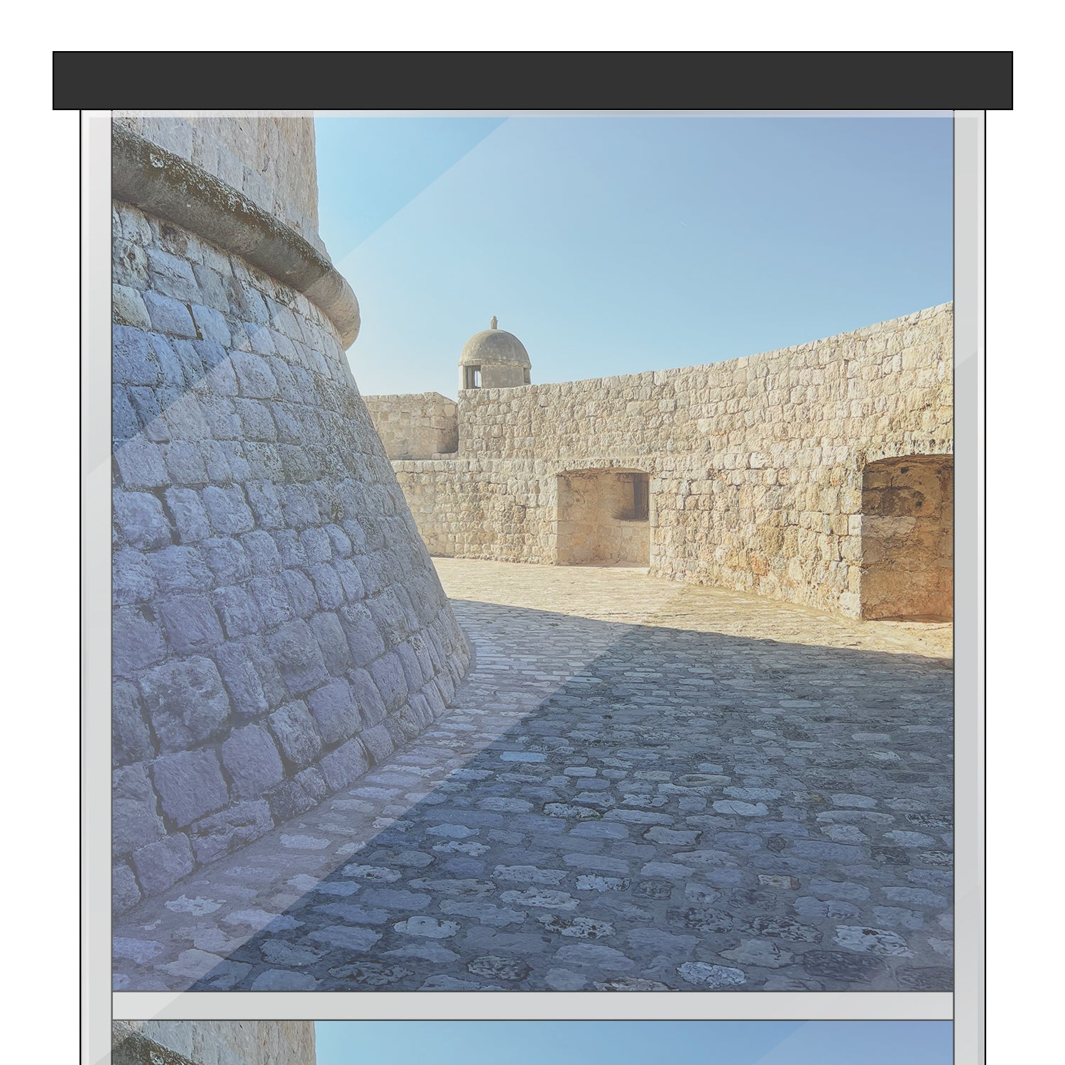 Castle Tower Themed 15 x 15 Background Decals for IKEA Detolf Displays ...