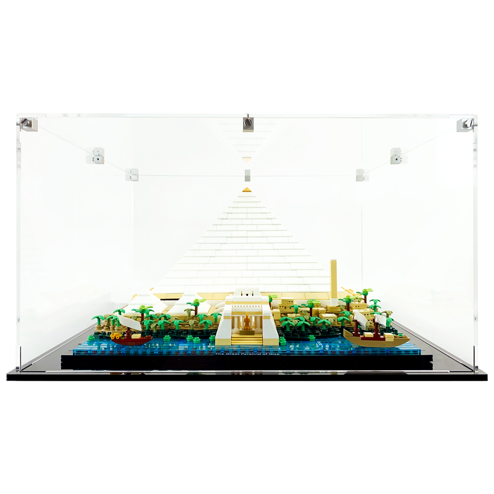 LEGO 21058 - 3mm thick Custom Acrylic Display Case for Great Pyramid of ...