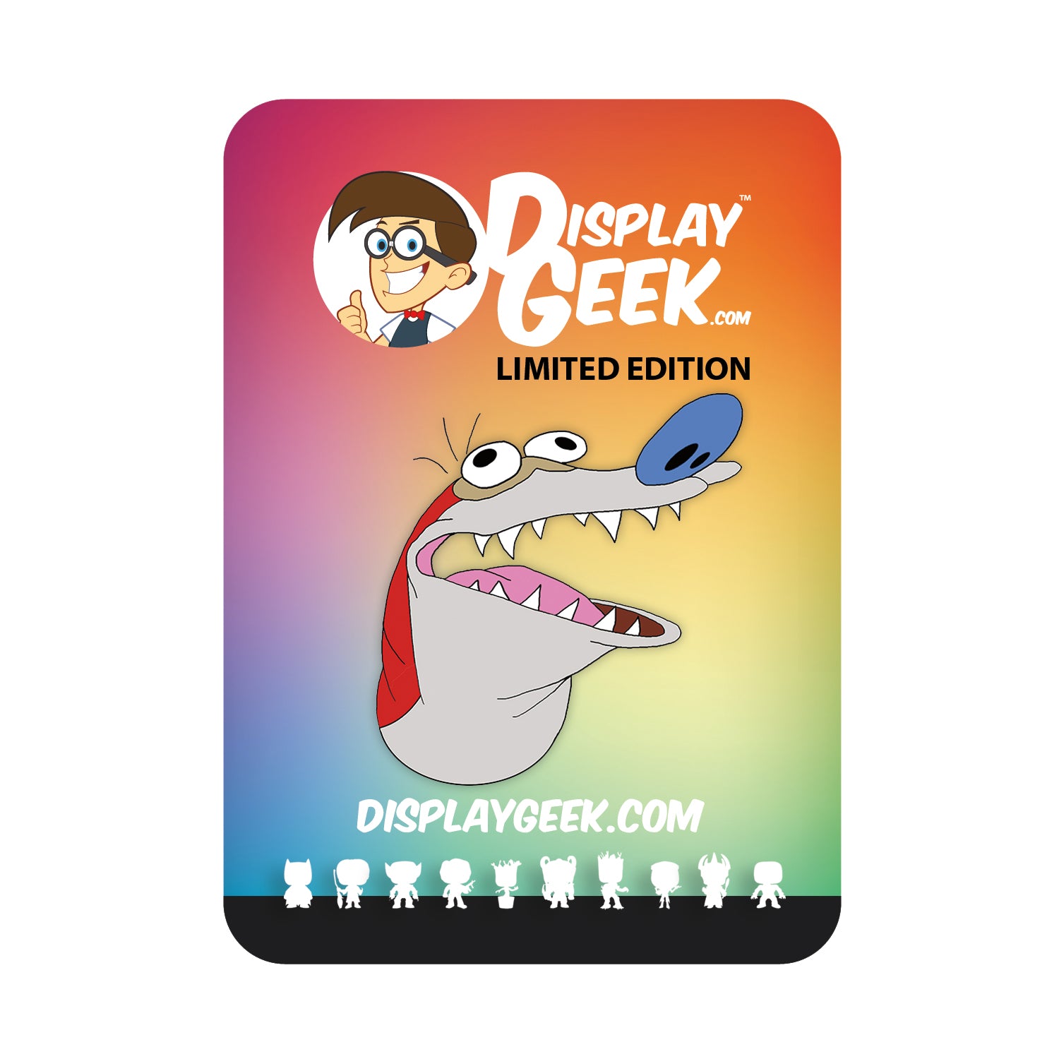 Crocostimpy Collectible Soft Enamel Pin– Display Geek, Inc.