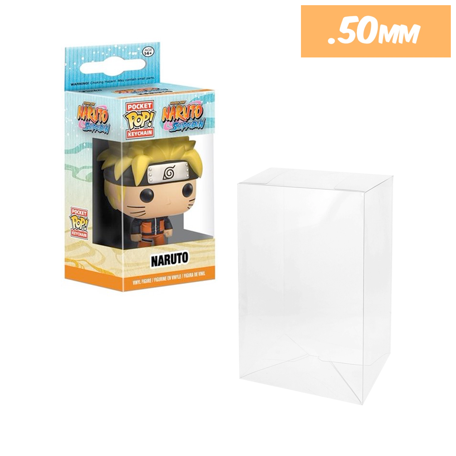 POP KEYCHAIN Pop Protectors for Funko (0.50mm thick) 4h x 2w x 1.5d ...