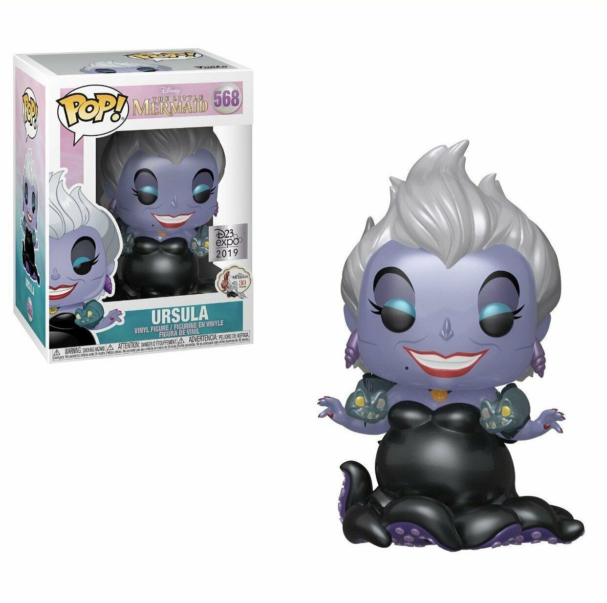 Funko Pop Ursula with Eels Metallic [D23]– Display Geek, Inc.