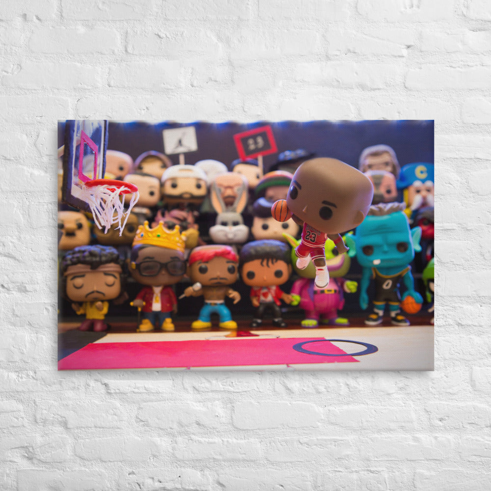 Jordan Funko Pop Photography Giant Canvas by UrbanRoxStarr– Display ...
