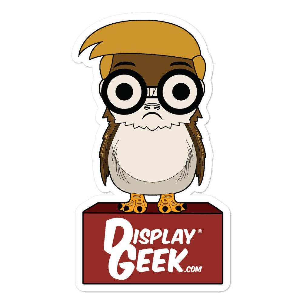 Porg Sticker (DG Mascot Fan Art)– Display Geek, Inc.
