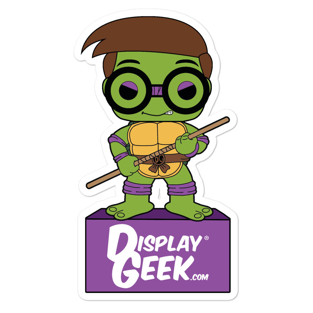 TMNT Don Sticker (DG Mascot Fan Art)– Display Geek, Inc.