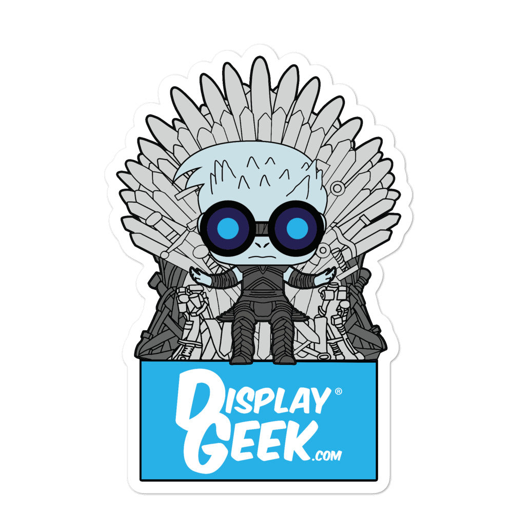 Night King Throne Sticker (DG Mascot Fan Art)– Display Geek, Inc.