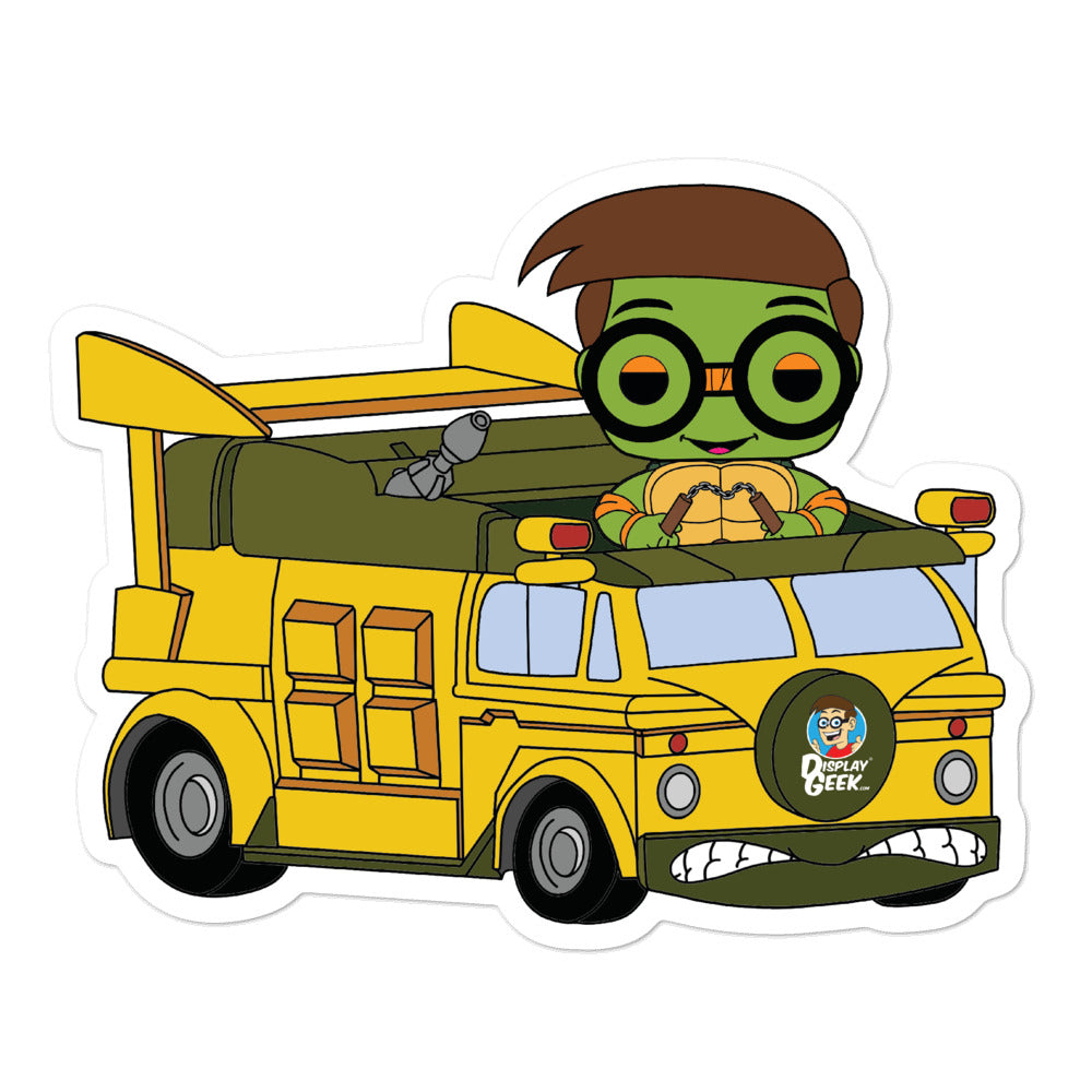 TMNT Van Sticker (DG Mascot Fan Art)– Display Geek, Inc.